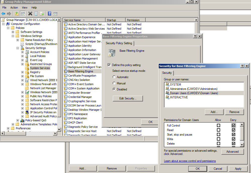 Register and Start a Service with Group Policy - Software & Applications - Spiceworks Community