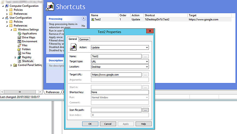 GPO Shortcut - Software & Applications - Spiceworks Community