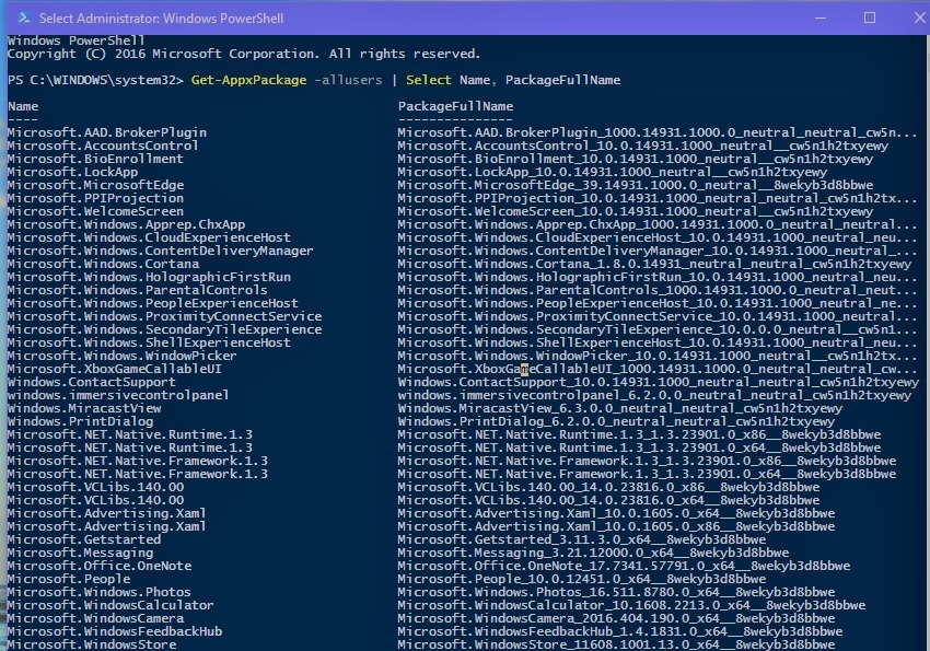 Howto Uninstall Software Using Powershell In Windows 10 Software And Applications Spiceworks