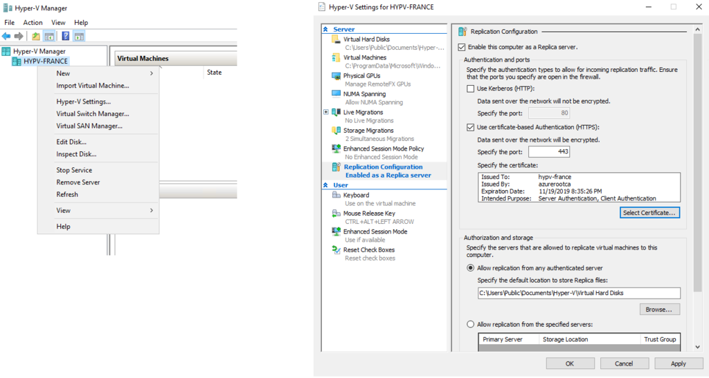 Configuring Windows Server 2016 Hyper-V Replica Step-By-Step How-to ...