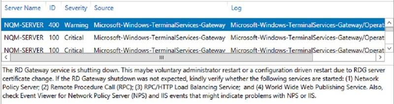 Server 2012 R2 Remote Desktop Gateway stopped working - Software & Applications - Spiceworks ...