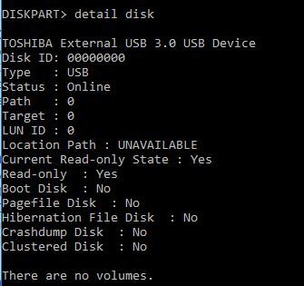 External Hard Drive not Ready - No Volume - No Partition - not showing ...