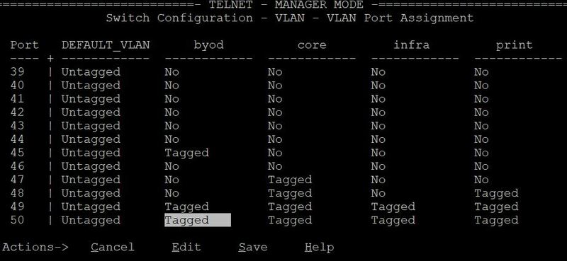 Trunk port configuration on HP Procurve 2626 - Hardware & Infrastructure - Spiceworks Community