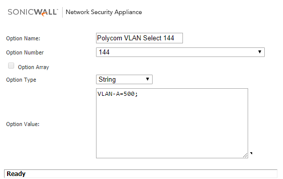 Sonicwall Dhcp Option For Certain Devices Networking Spiceworks Community