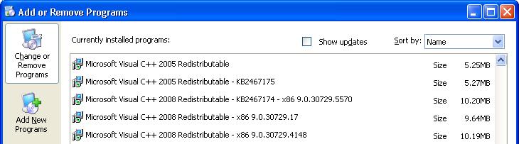 The procedure entry point xx cannot be found in dynamic link library ...