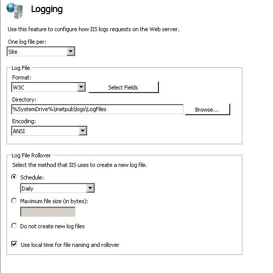 Exchange IIS Logs Not rolling over - Software & Applications - Spiceworks Community