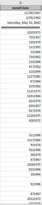 excel date formatting issue - Software - Spiceworks Community
