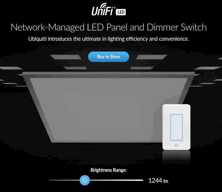Introducing UniFi LED AC Powered Panel and Dimmer Switch - Ubiquiti Inc ...