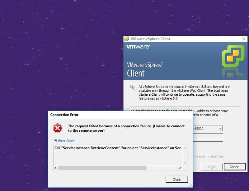 Can't connect to vSphere using public IP - Virtualization - Spiceworks Community