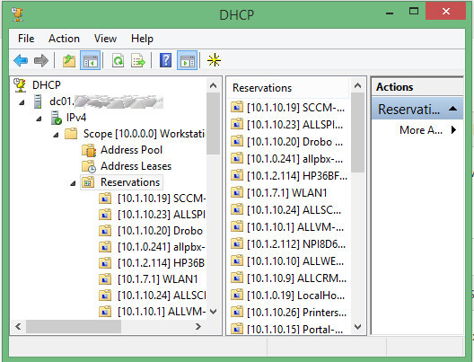 Copy DHCP Reservations From One to Another DC - Networking - Spiceworks Community