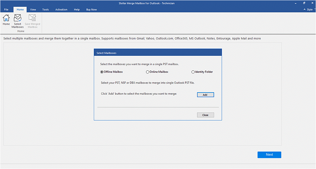 How To Merge Or Combine Inbox Folders Of Multiple Accounts Software And Applications