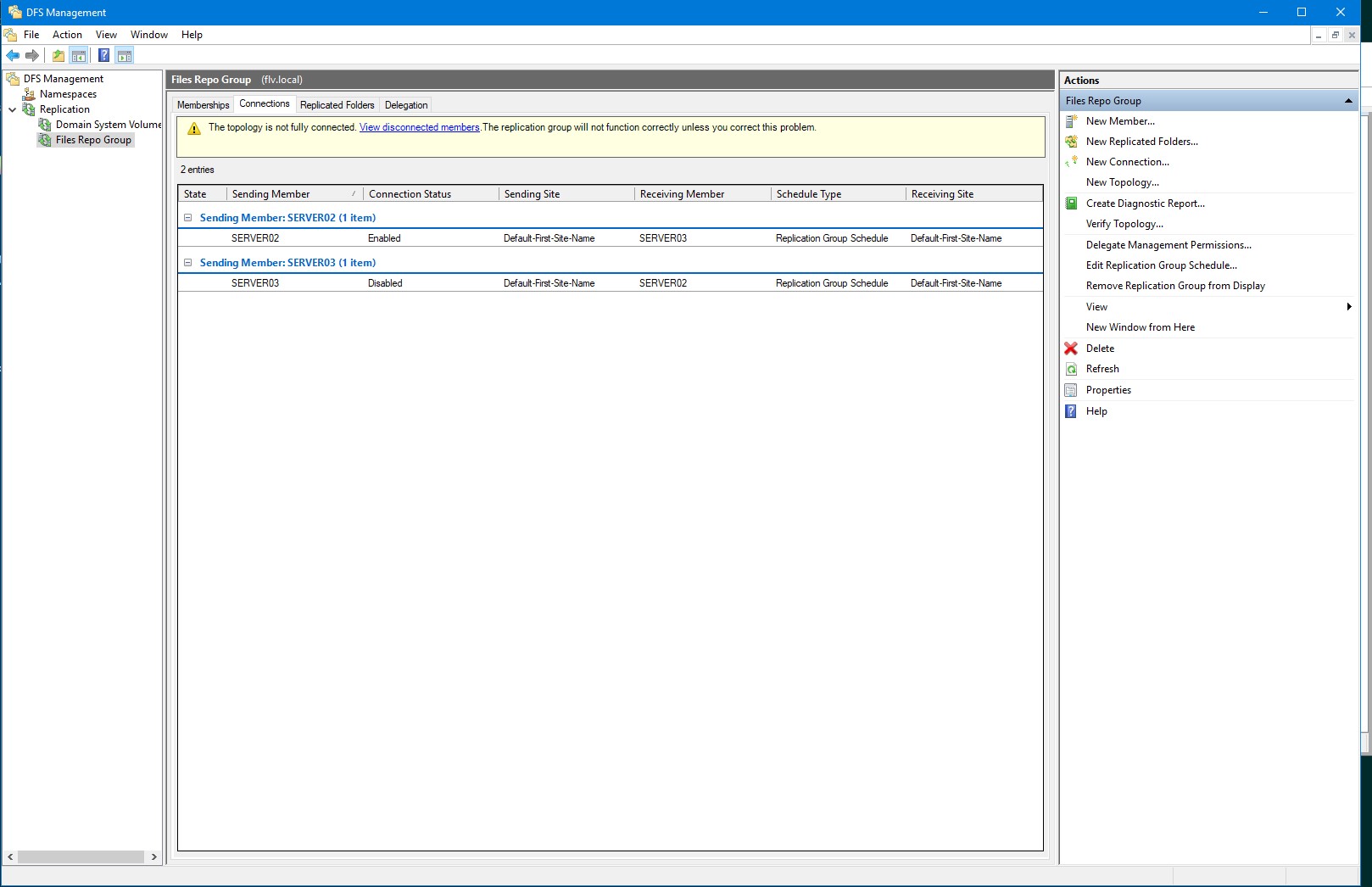 Replacing a hard drive on a DFS server - Software & Applications - Spiceworks Community