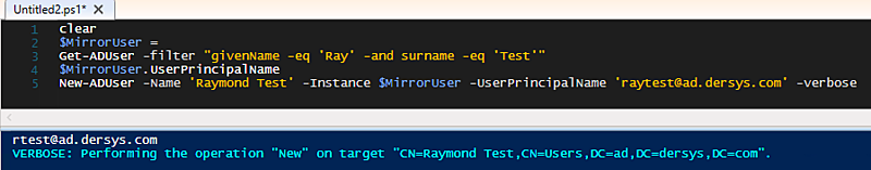 Copying User Powershell Programming And Development Spiceworks Community