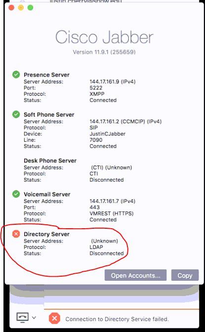 Cisco Jabber 11.9 for Mac - Networking - Spiceworks Community