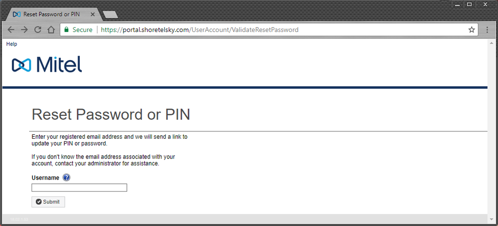 Mitel Password Pin Reset Internet Connectivity And Telecom Spiceworks Community