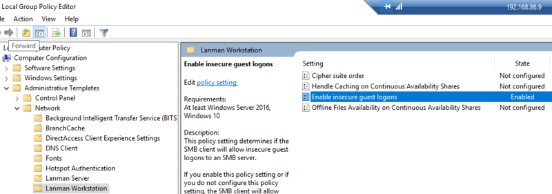 How to access windows 7 share from Windows Server 2019 - Software ...