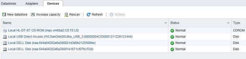Cannot create new datastore - Virtualization - Spiceworks Community