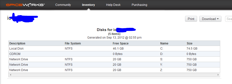 Report of mapped network drives? - Spiceworks Support - Spiceworks Community