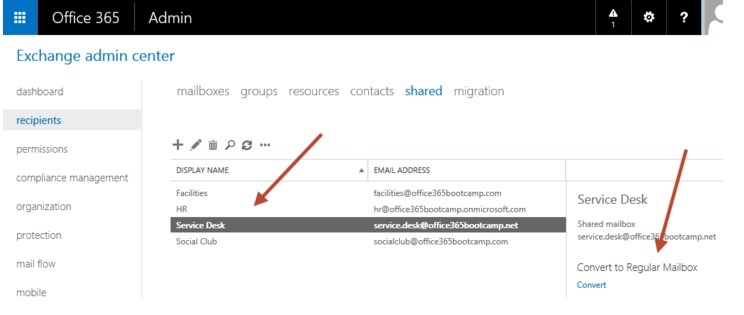 Convert Office 365 shared mailbox to user - Cloud Computing & SaaS - Spiceworks Community