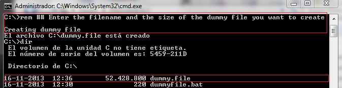 Create Dummy Files To Test Bw Networking Spiceworks Community