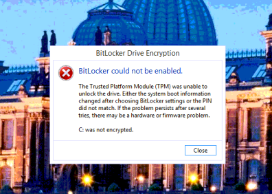 Bitlocker - TPM was unable to unlock the drive - Software ...