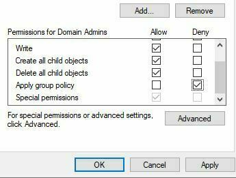 How can I exclude a single OU from a single GPO? - Software ...