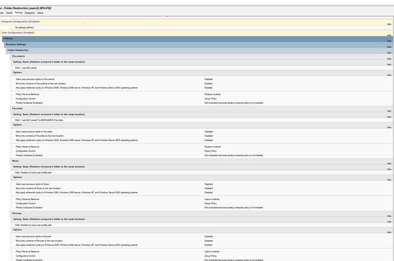 Group Policy change for Redirected folders to one drive - Software & Applications - Spiceworks ...