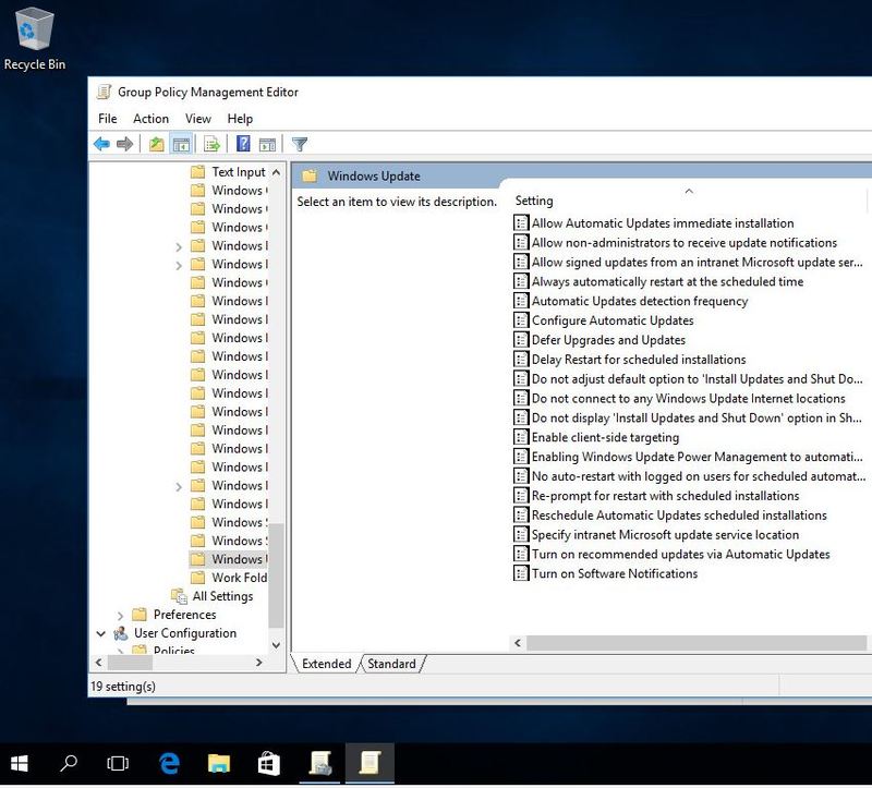 Can't find ADMX to Disable Windows 10 Updated - Windows - Spiceworks Community