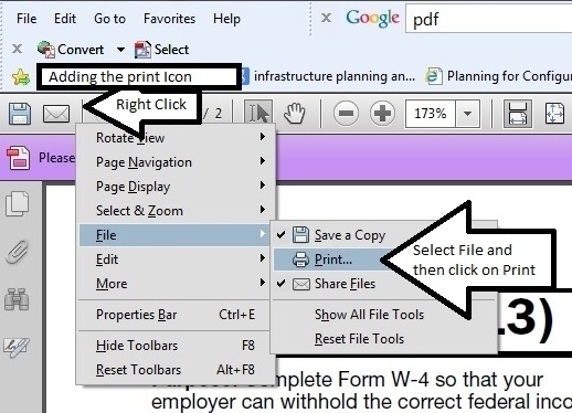 Missing Printer Icon From Adobe Web View Software Spiceworks Community