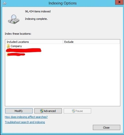 How to fix "This network location can't be included ..."? - Software ...