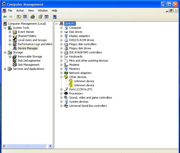 Unknown Device in Device Manager - Software & Applications - Spiceworks Community