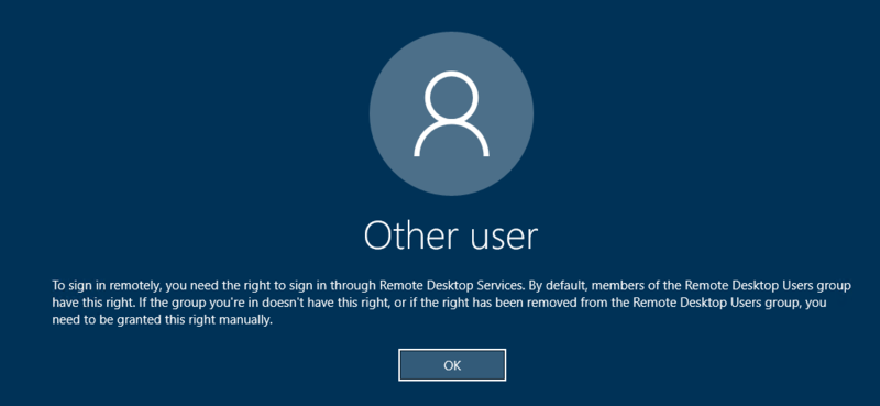 Remote Desktop Permissions - Local Admins Only? - Software ...