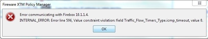 watchguard 750e ICMP timeout settings - Networking - Spiceworks Community