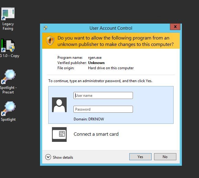 Server 2012 UAC .exe - Windows - Spiceworks Community