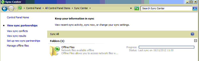 Offline Files - Windows - Spiceworks Community