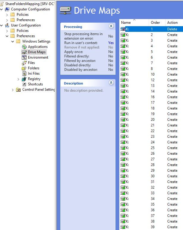 Windows Server Group Policy - Mapped Drives - #4 by brankoceric - Windows - Spiceworks Community