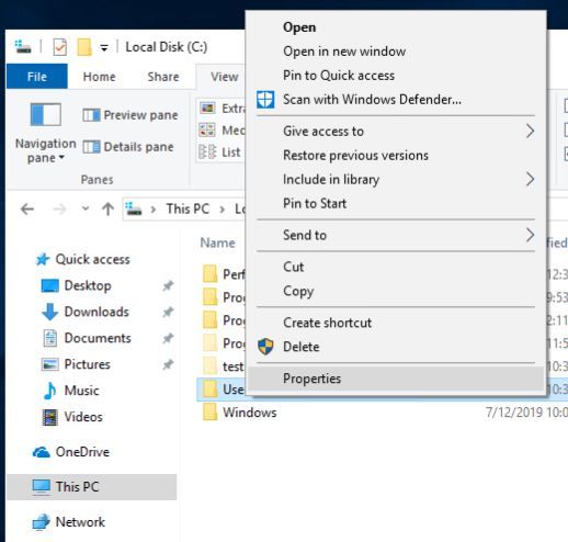disable mouse right click folder menu properties - Software & Applications - Spiceworks Community