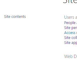 Remove "Site Contents" link from Sharepoint Online? - Software & Applications - Spiceworks Community