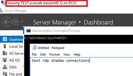 RDS shadowing - require user consent despite /noconsentprompt - Software & Applications ...