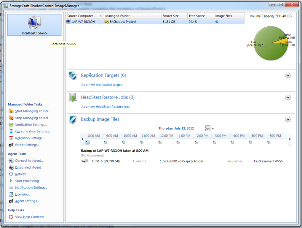 Setup ShadowProtect Backups on workstations - Storage & SAN ...