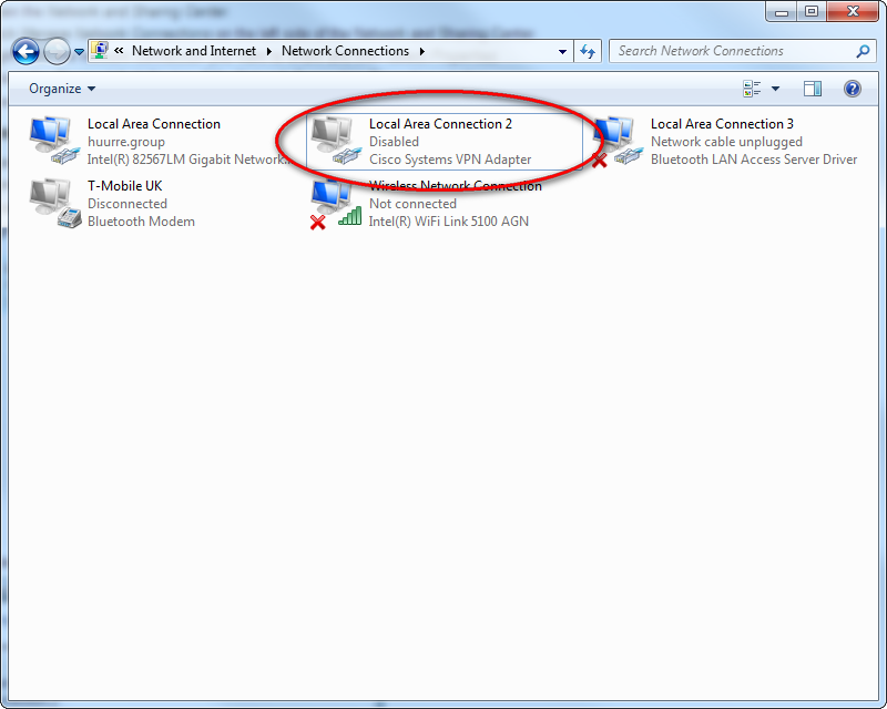 Fixing Cisco VPN Reason 442 Failed Virtual Adapter Error - Networking - Spiceworks Community
