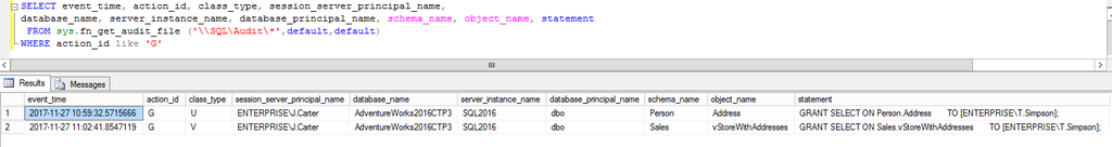 How to track changes to object permissions on SQL Server to minimize ...