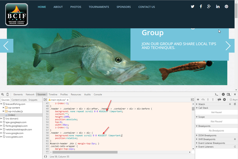 CSS Help: Change Menu Color to Black - Programming & Development - Spiceworks Community