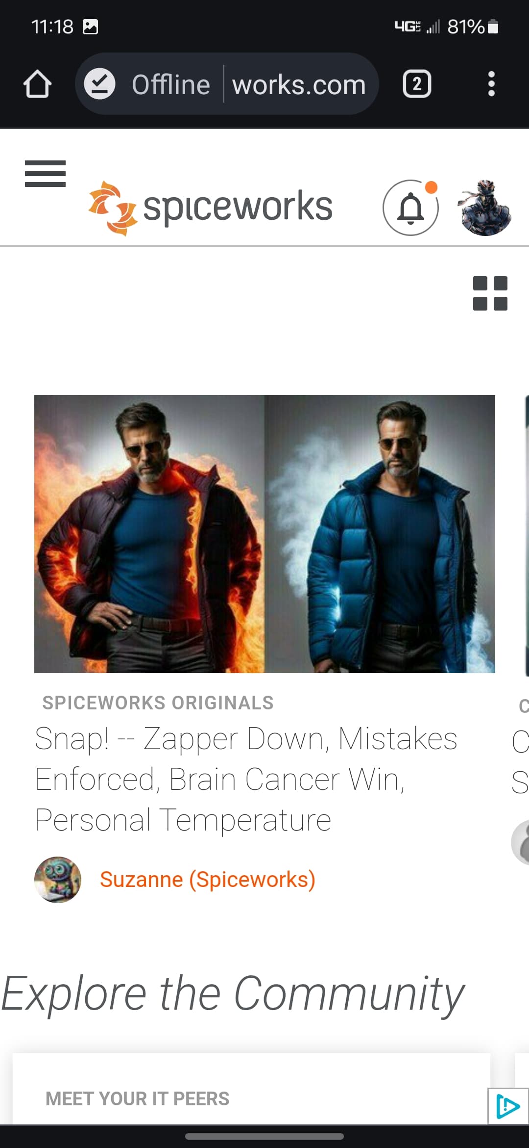 Oh How I Miss You - Water Cooler - Spiceworks Community