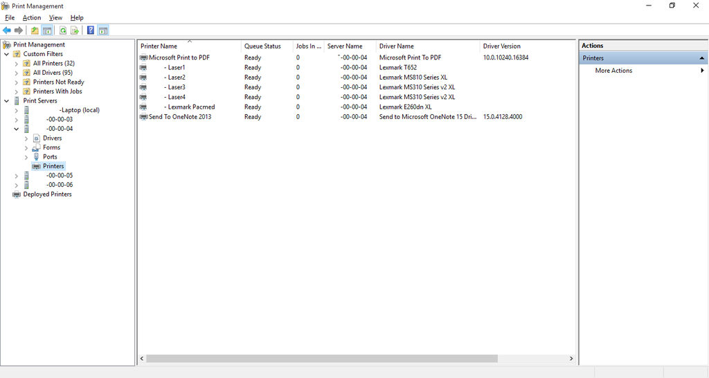 Install or delete printers remotely with Print Manager - Software ...