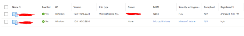 Bitlocker Keys Not Saving To Intune Enrolled Device But To Azure Joined Device Windows