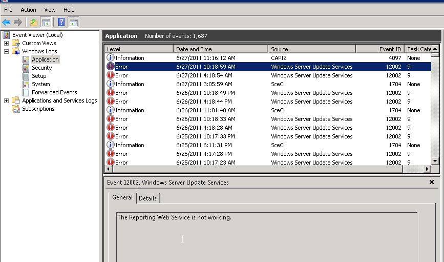 WSUS - computers get updates, but show "Not Yet Reported" status in ...