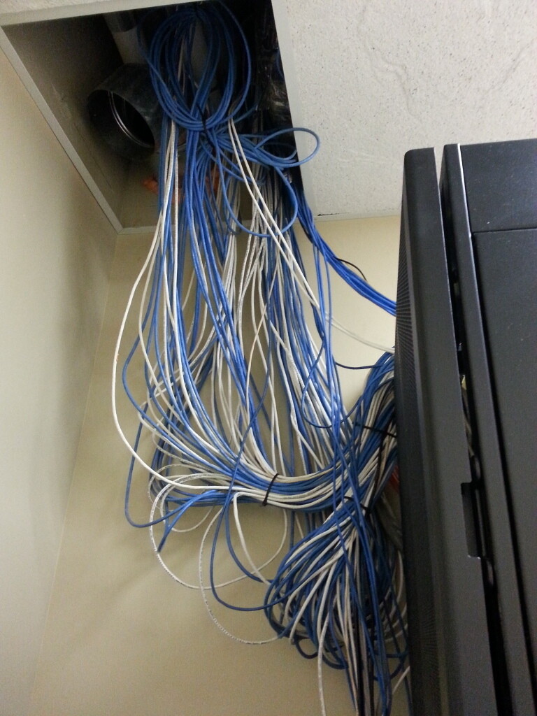 Advice for cleaning up Ethernet cable running to server room - #2 by ...