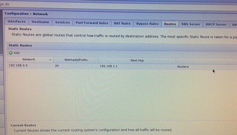 Untangle with multiple Routers (DHCP) between modem and NG Firewall ...