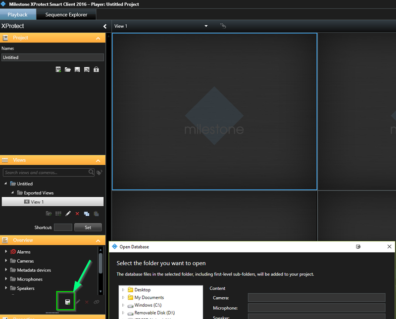 Milestone Professional camera failed to connect to database - Security ...